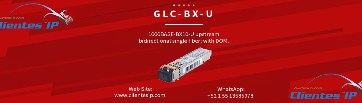 GLC-BX-U / 1000BASE-BX10-U / Transceiver Module Cisco