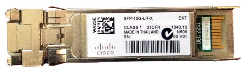 SFP-10G-LR-X | 10GBASE-LR | 10GBASE-LW | OTU2e Cisco